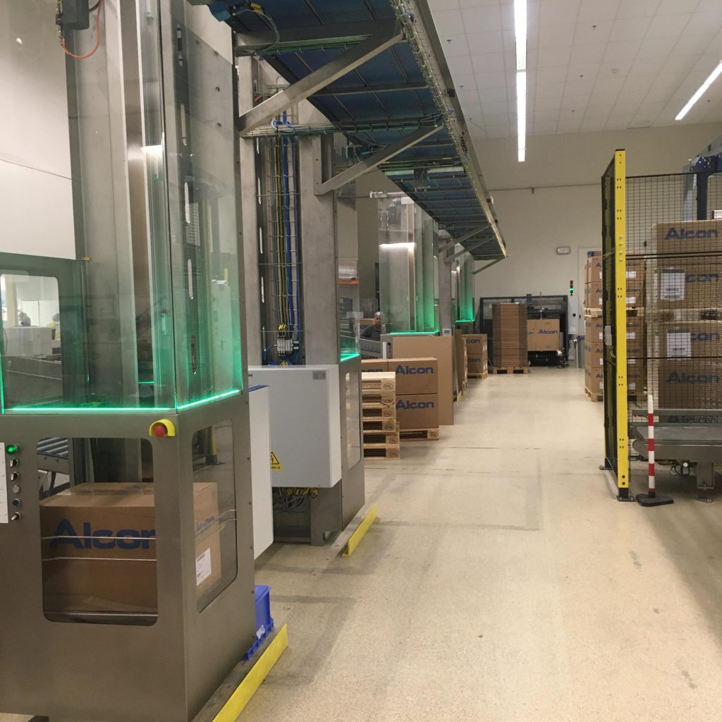 End-of-line Boxing Process @ Alcon - Actemium BE