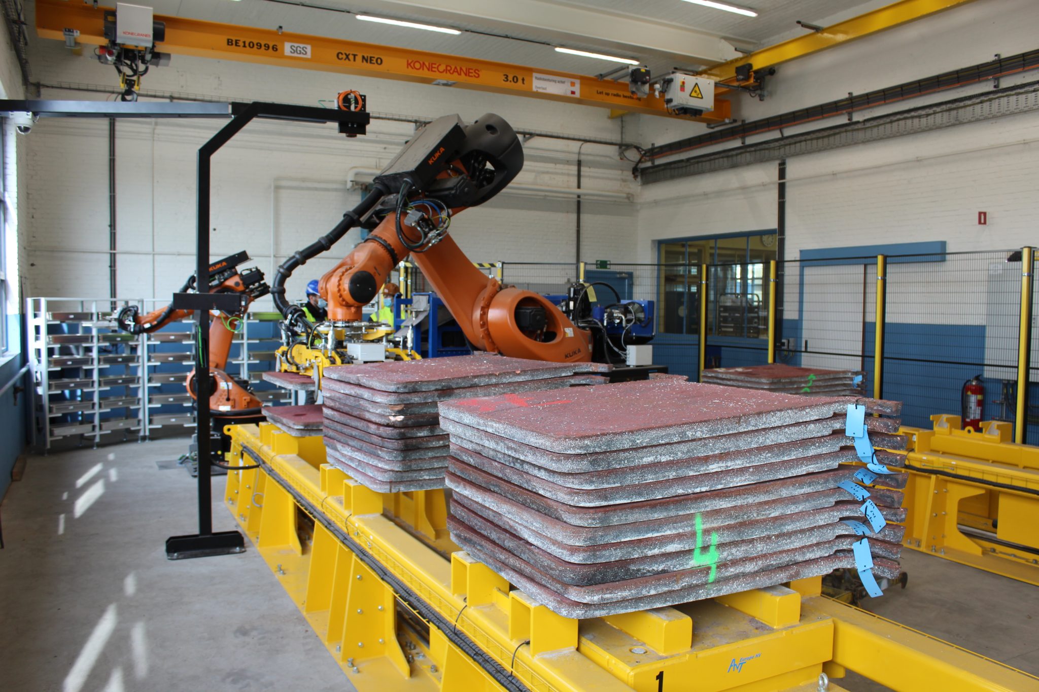 Aurubis: Robot voor automatische staalname - Actemium BE